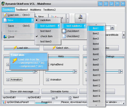 AlmDev DynamicSkinForm v9.50 for Delphi BCB Full-CSDN博客